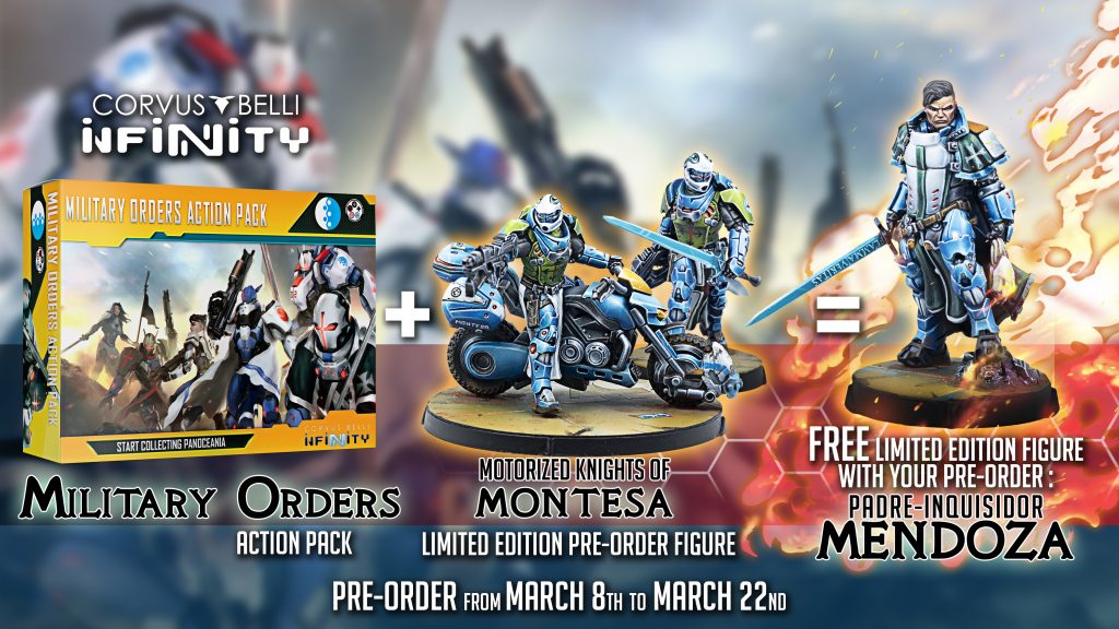 Infinity N4 Military Orders Action Pack Concept & Design | Corvus Belli ...