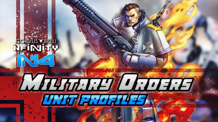Infinity N4 Military Orders Action Pack Unit Profiles & Tactics ...