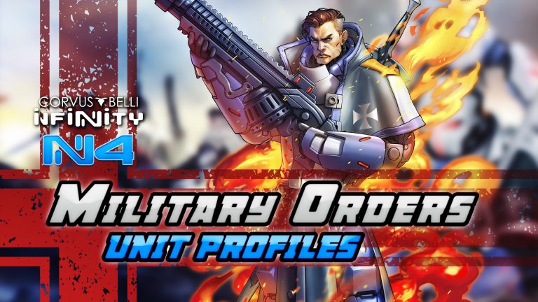 Infinity N4 Military Orders Action Pack Unit Profiles & Tactics ...