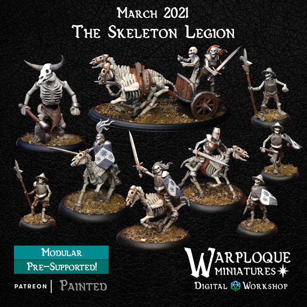 Join Warploque Miniatures’ Skeleton Legion On This Month – OnTableTop ...