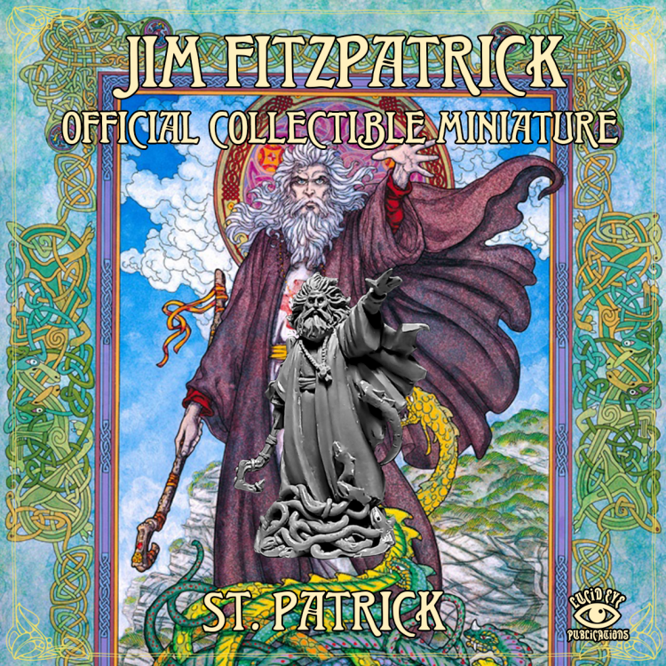Lucid Eye Release Jim FitzPatrick St Patrick Miniature – OnTableTop ...