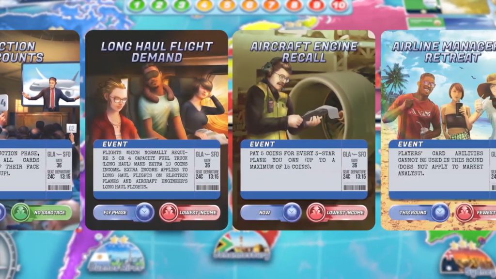 Create a Worldwide Airline Empire in Kickstarter Connecting Flights ...