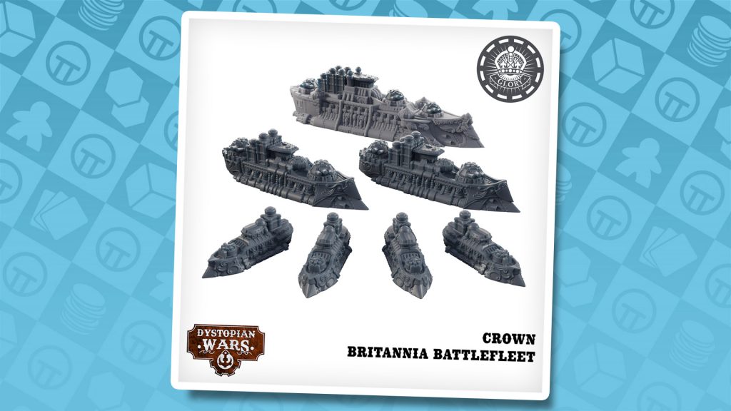 New British Dystopian Wars Fleet The Crown Are Incoming From Warcradle ...