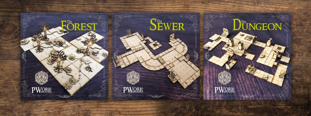 Check Out PWork Wargames’ New MDF RPG Fantasy Tiles! – OnTableTop ...