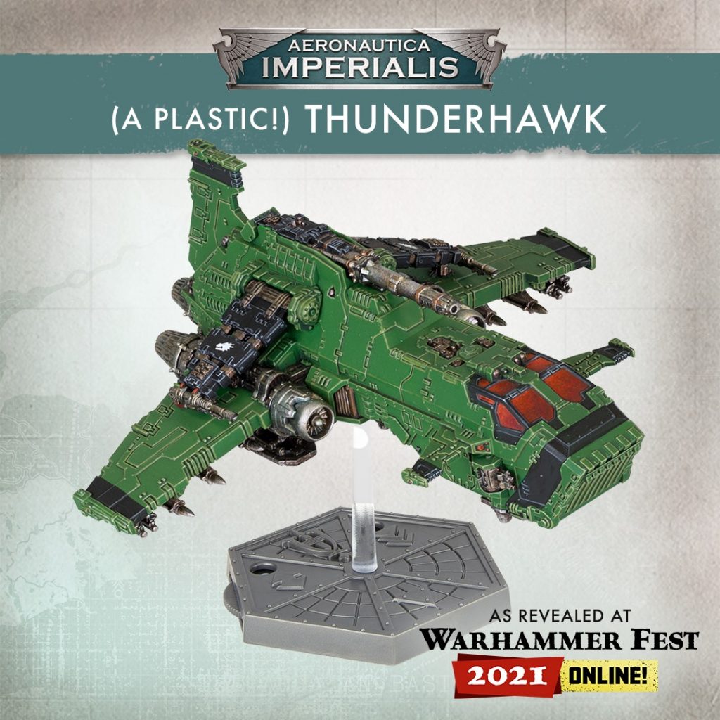 A Plastic Thunderhawk! Oh, But It’s For Aeronautica Imperialis ...