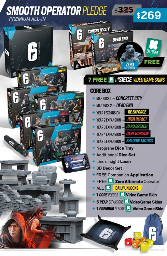 6: Siege – The Board Game Now Available On Kickstarter – OnTableTop ...