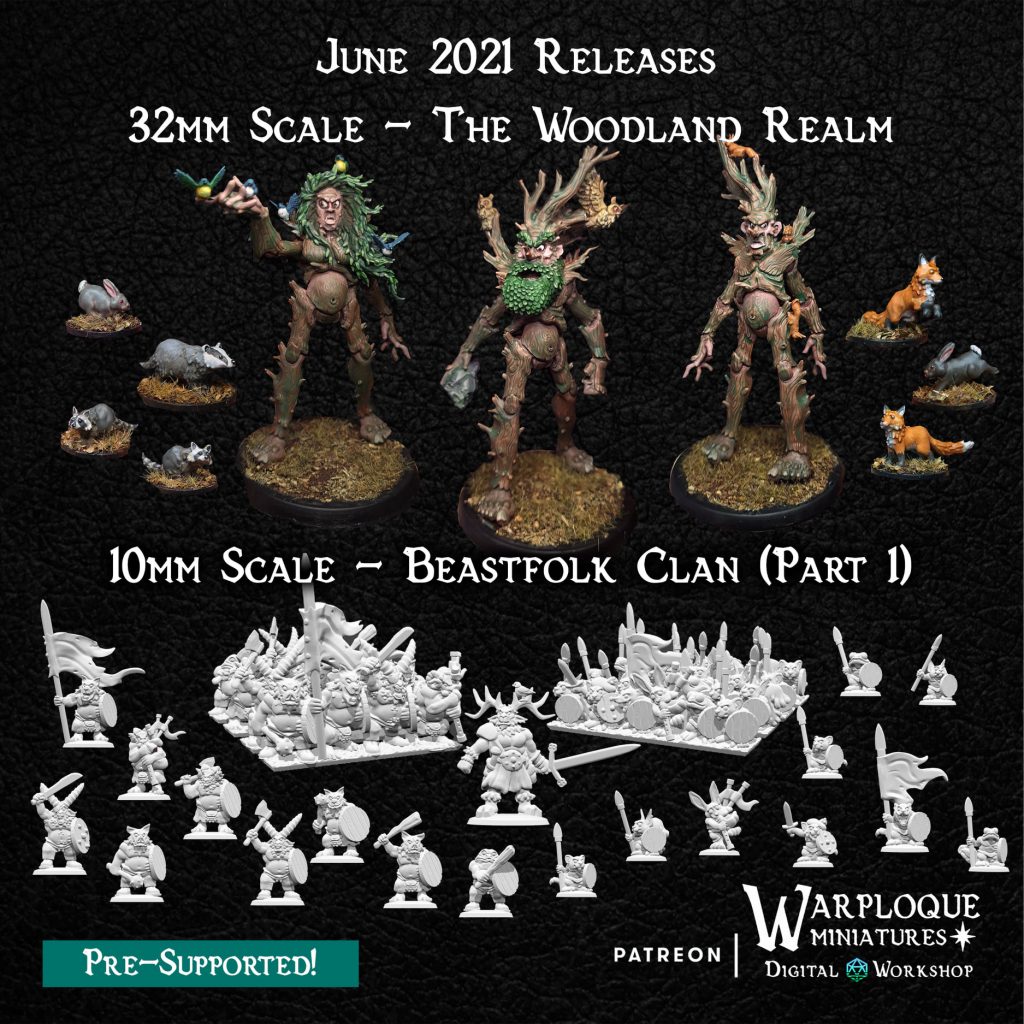 Warploque Bring Natures Wrath & 10mm Beastfolk To Patreon – OnTableTop ...