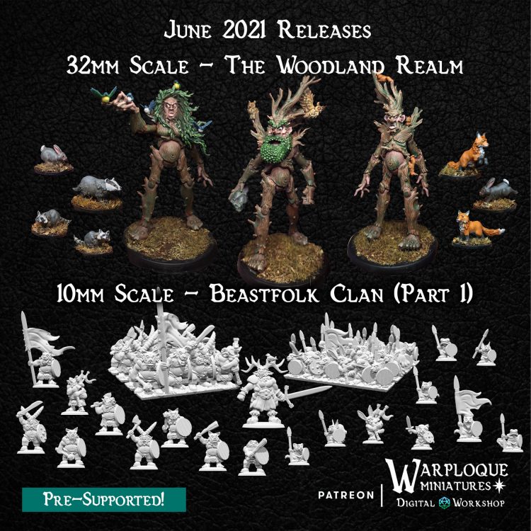 Warploque Bring Natures Wrath & 10mm Beastfolk To Patreon – OnTableTop ...