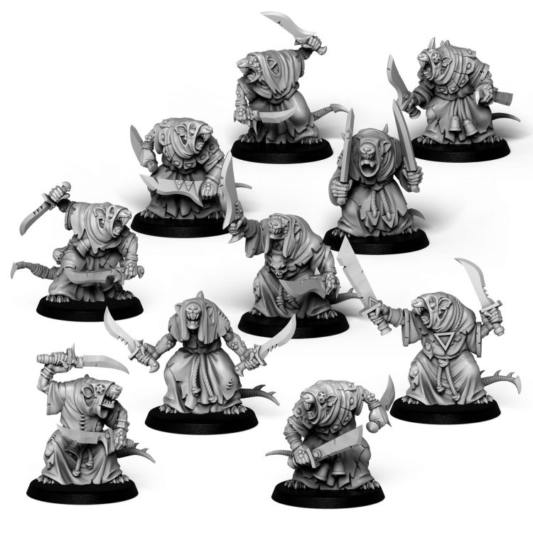 Punga Miniatures Unleash More Scampering Ratman Warriors! – OnTableTop ...