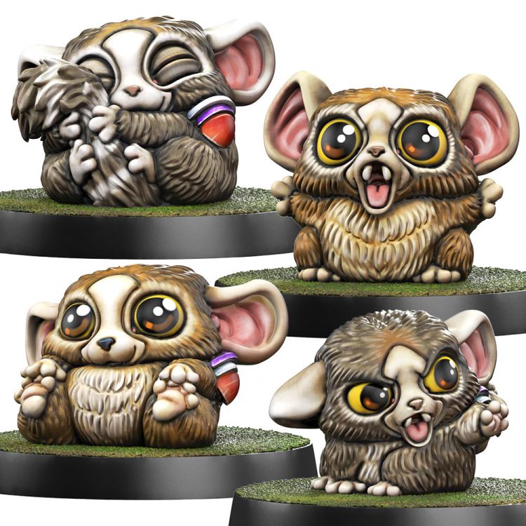 Greebo Take Cutiemals Back To Kickstarter With Chimpah Limpah ...