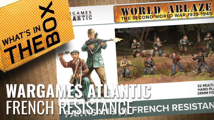 Unboxing: French Resistance & Partisans | Wargames Atlantic ...