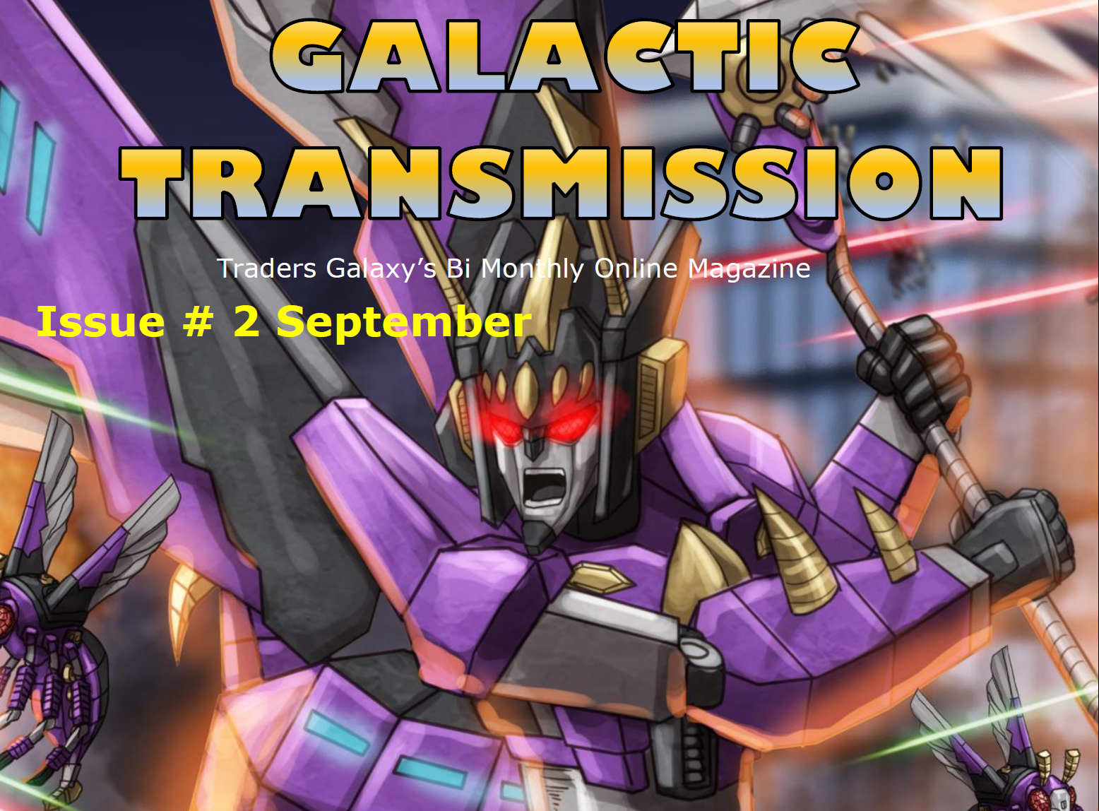 Galactic Transmission Issue #2 Now Available From Traders Galaxy ...