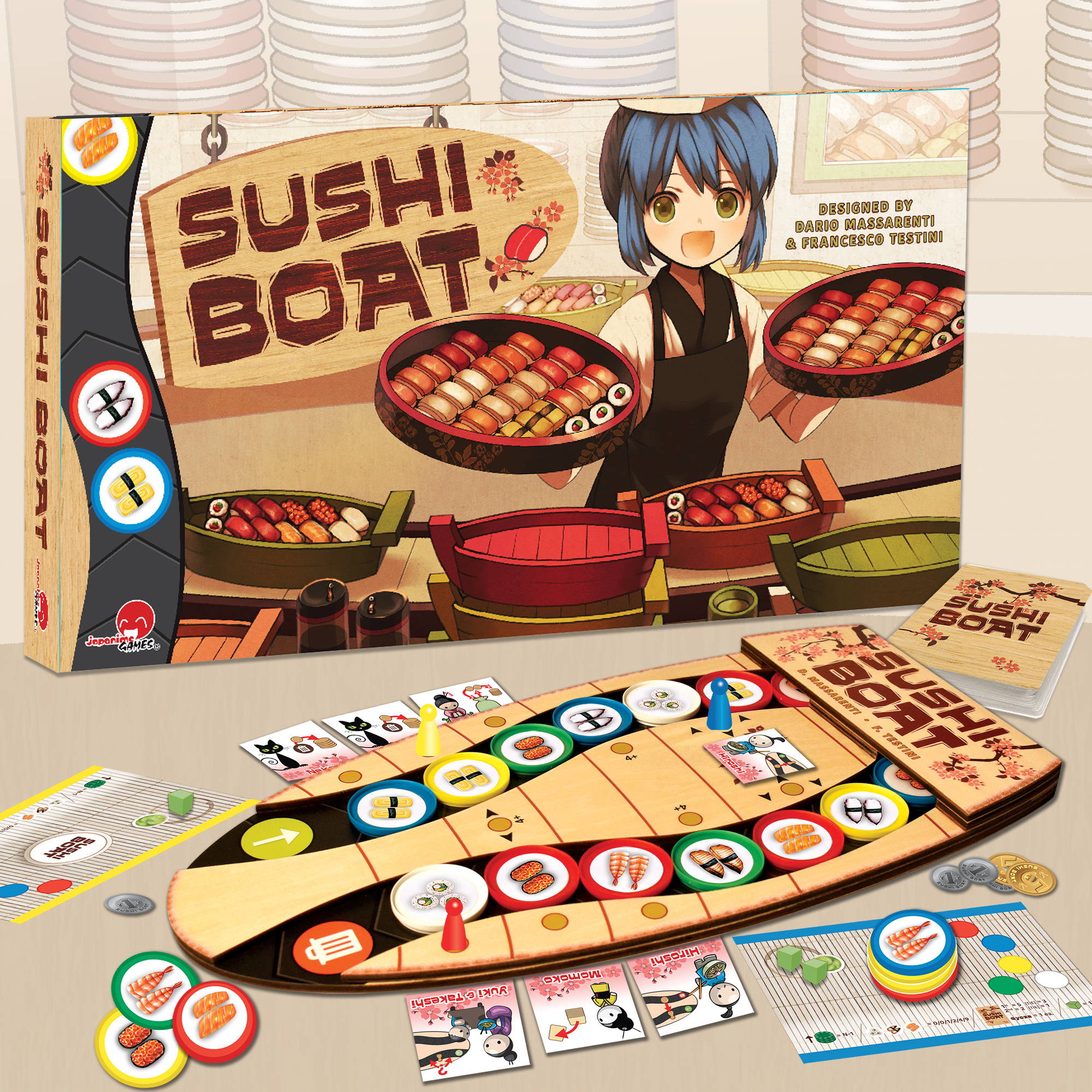 Sushi Boat – OnTableTop – Home of Beasts of War
