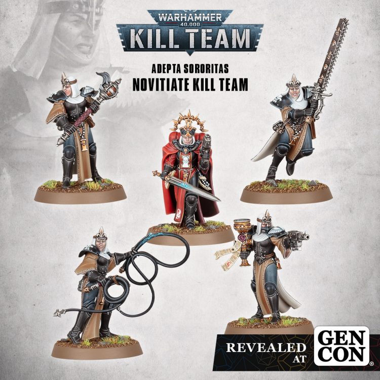 40K Kill Team Starter Set + T’au VS Adepta Sororitas On Chalnath ...