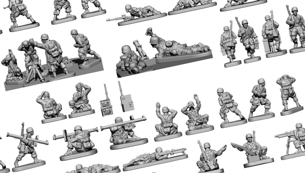 Victrix Games Finish 12mm WWII Falschirmjager For Release Soon ...