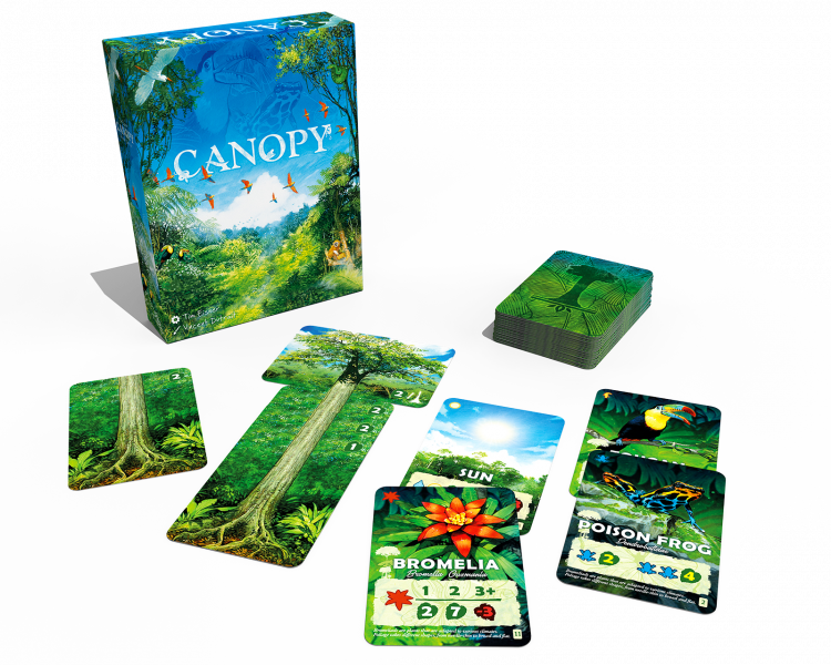 Nurture A Bountiful Rainforest In Card Game, Canopy! – OnTableTop ...