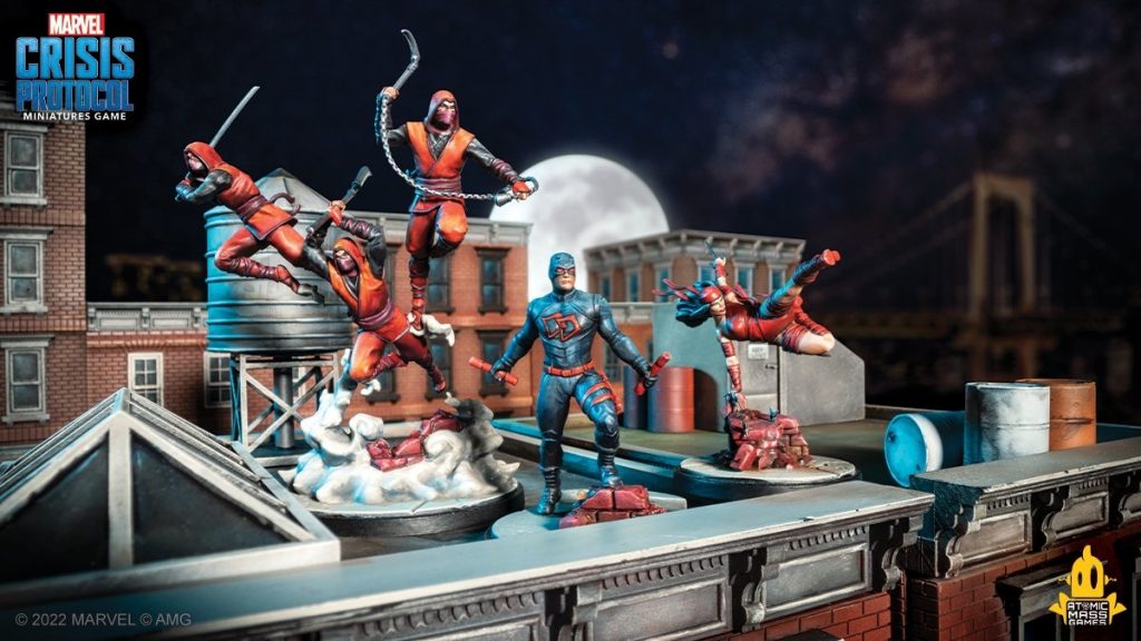 Shadowland Daredevil & Elektra Leap Into Marvel: Crisis Protocol ...