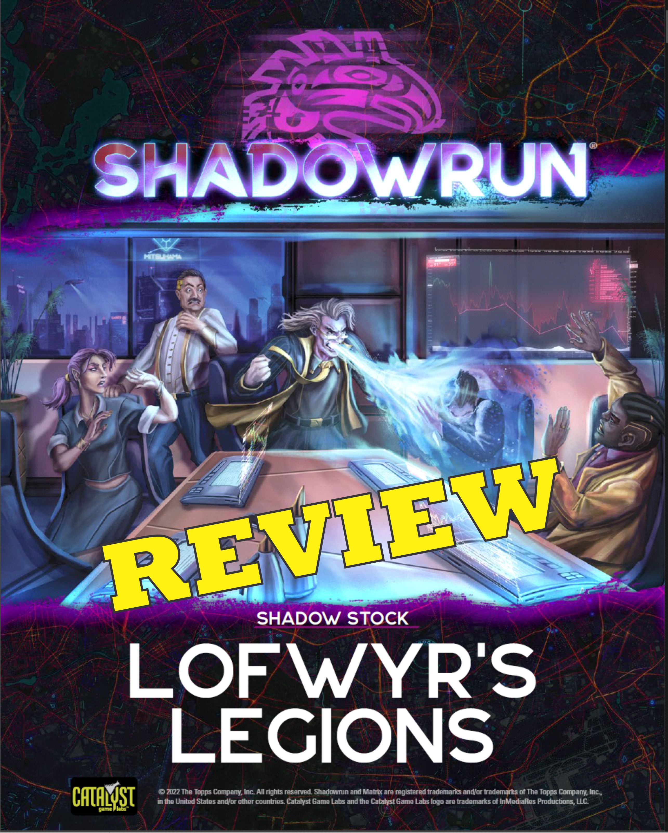 Shadowrun Shadow Stock: Lofwyr’s Legions Review – OnTableTop – Home of ...