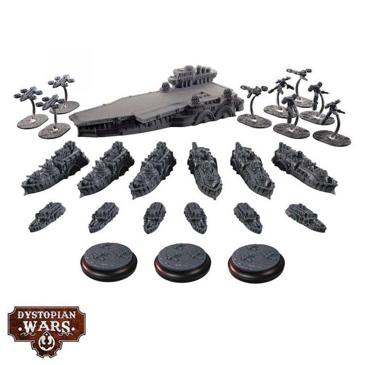 Hit The Seas With Dystopian Wars’ Enterprise Battlefleet Soon ...