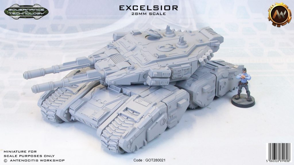 Crush Your Enemies Under Antenocitis’ BIG Excelsior Tank – OnTableTop ...
