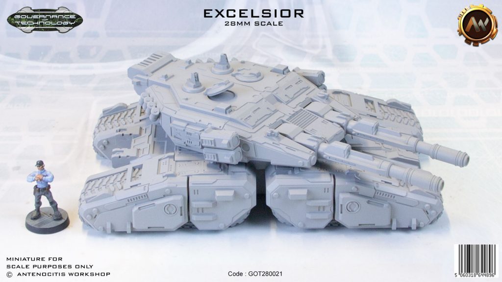 Crush Your Enemies Under Antenocitis’ BIG Excelsior Tank – OnTableTop ...