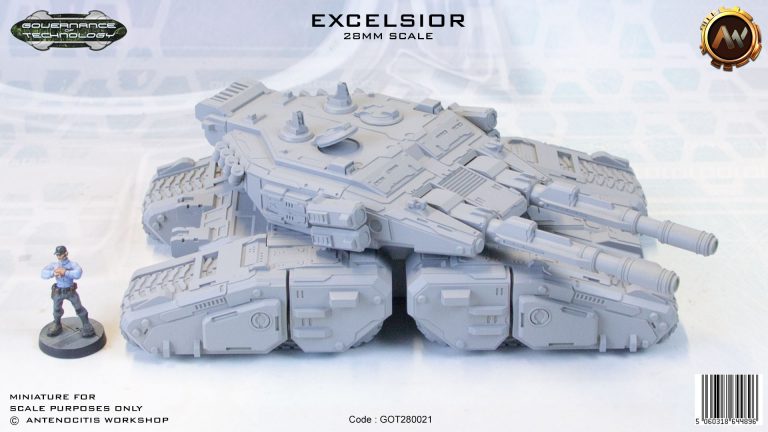 Crush Your Enemies Under Antenocitis’ BIG Excelsior Tank – OnTableTop ...