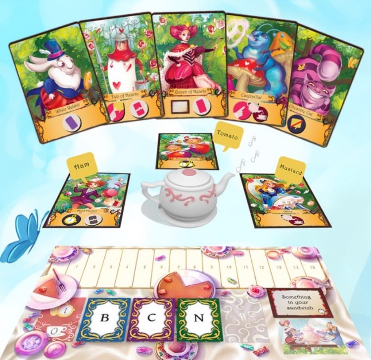 Alice In Wordland Word & Party Game Brings Rules At Tea-Time ...