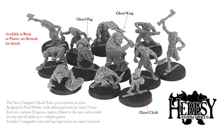 Heresy Miniatures Dig Up New Plastic 28mm Fantasy Ghouls – OnTableTop ...
