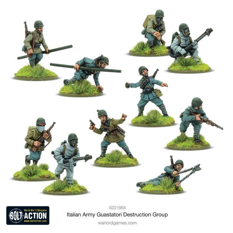 Fight With New Bolt Action WWII Italians From Warlord Games ...
