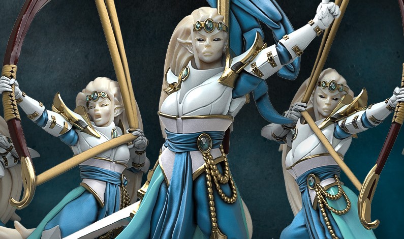 Raging Heroes Release New Elf Heroes For The Eternal Summits ...