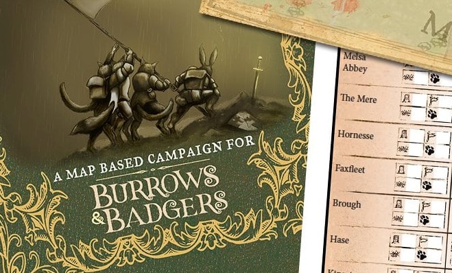 Oathsworn Tease New Map Campaign For Burrows & Badgers – OnTableTop ...