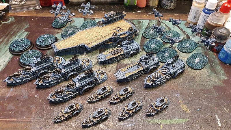Dystopian Wars Enterprise Battlefleet Set Pt.2 Showcase – OnTableTop ...