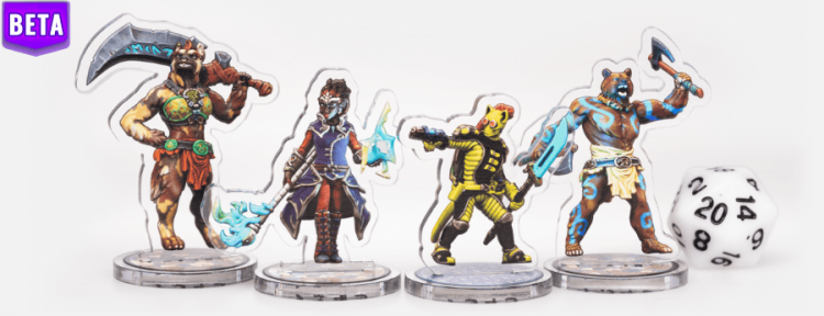 Full Colour Acrylic Standees Added To Hero Forge! – OnTableTop – Home ...