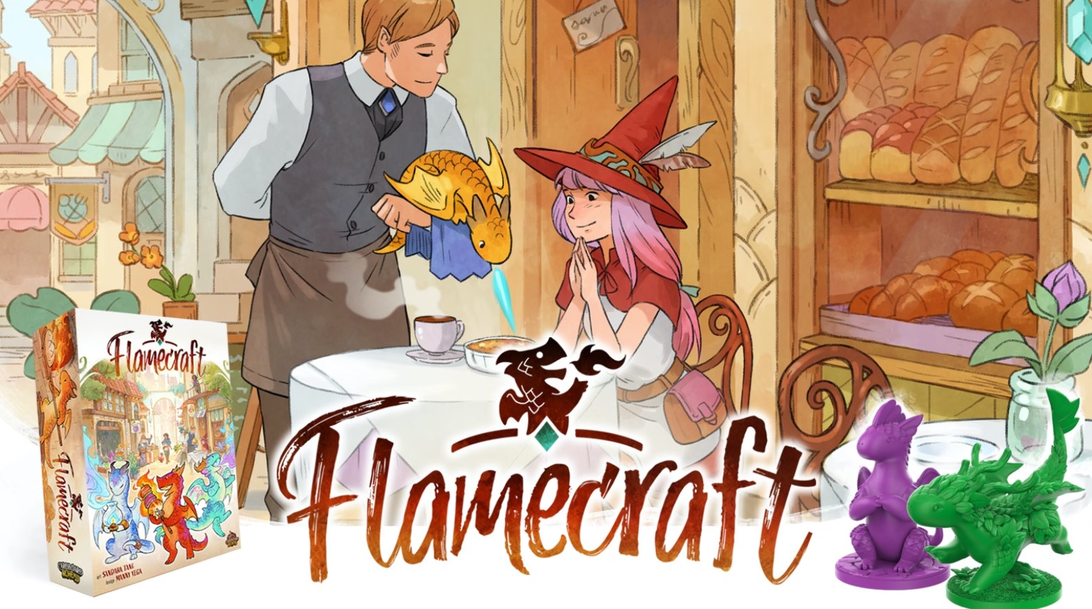 Build A Bustling Town With Artisan Dragons In Flamecraft – OnTableTop ...