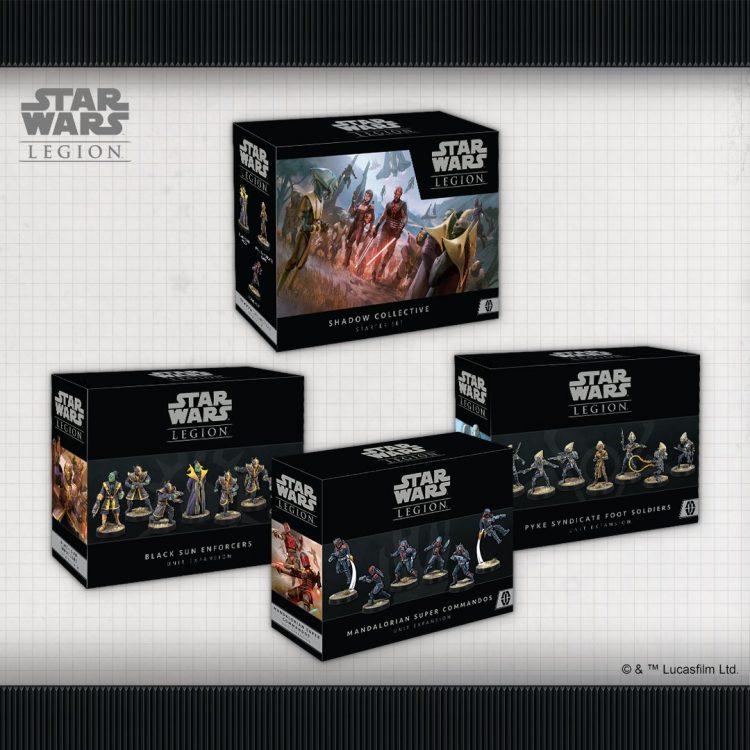 Dive Into The Star Wars: Legion Shadow Collective Starter Set ...
