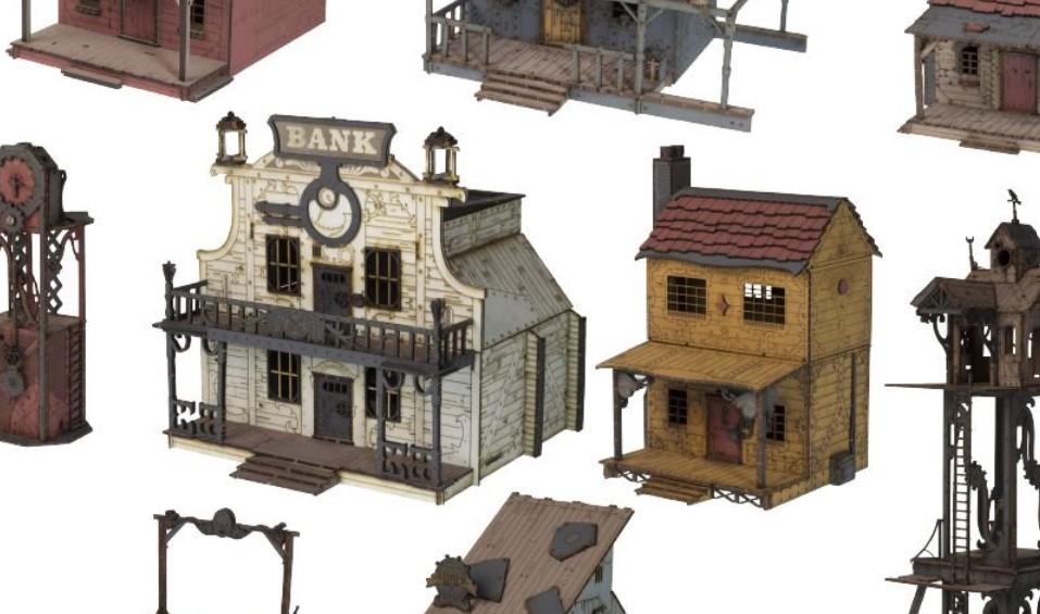 Red Oak Town Expands With Second Set Of Pre-Painted Terrain ...