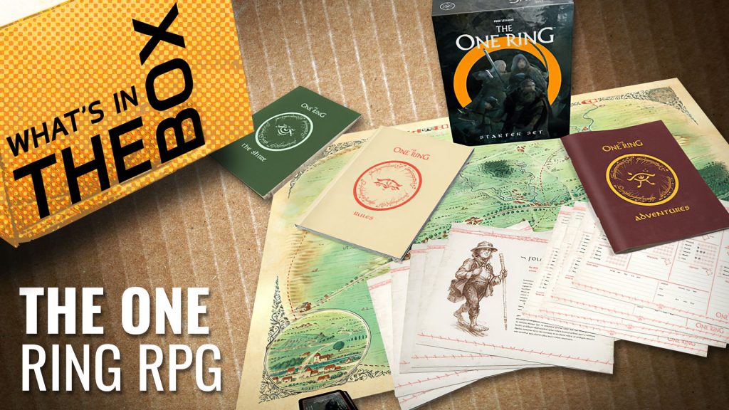 Unboxing: The One Ring RPG Starter Set & More! | Free League Publishing ...