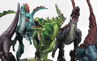 A New Conquest Artisan Miniature & Hunting Dinosaurs For June ...