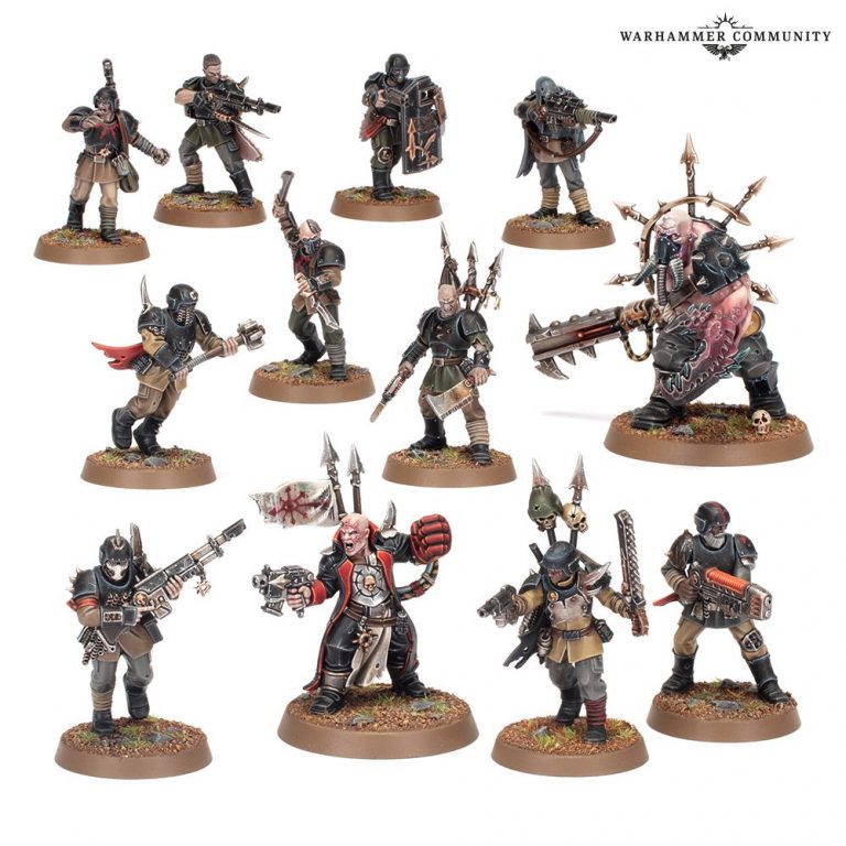 Traitor Guard Clash With Space Marines In 40K Kill Team Moroch ...