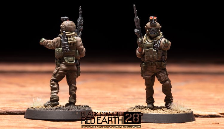 Mercs & Guards Arrive In A Failed State For Black Powder Red Earth ...