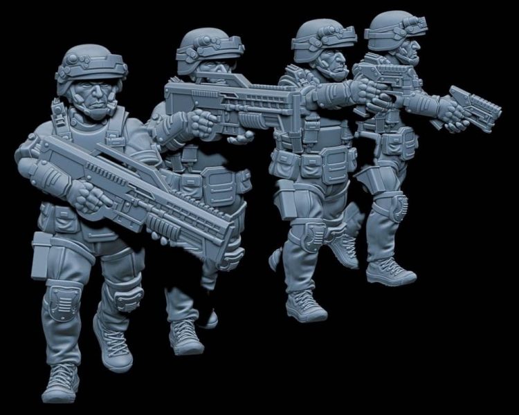 Sci-Fi “Ooh Rah” Marines Coming From Wargames Atlantic – OnTableTop ...