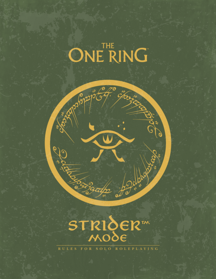 The One Ring RPG Solo ‘Strider Mode’ Rules Available Now – OnTableTop ...