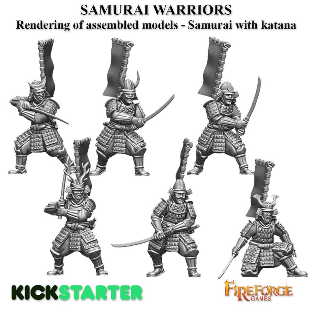 Fireforge Games’ Samurai Wars Plastic Sets Hit Kickstarter – OnTableTop ...