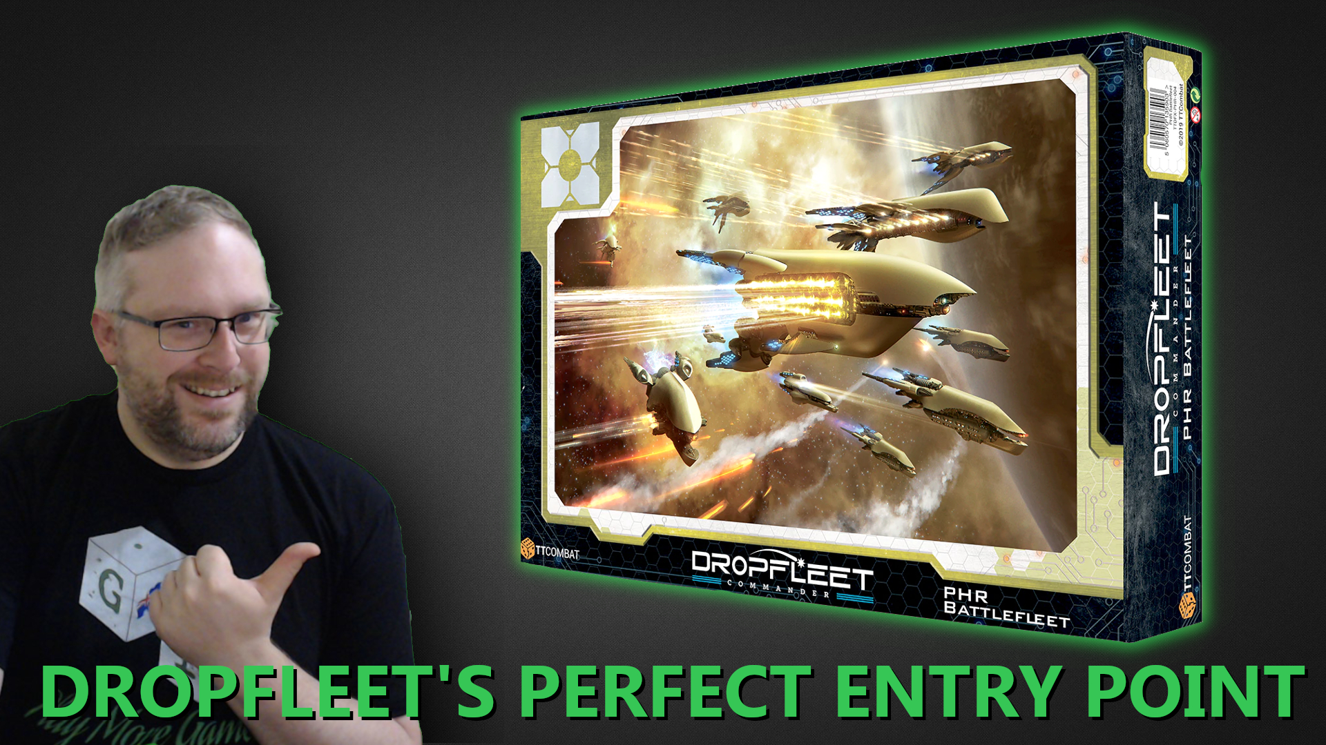 Unboxing the PHR Battlefleet for TTCombat’s Dropfleet Commander – OnTableTop – Home of Beasts of War