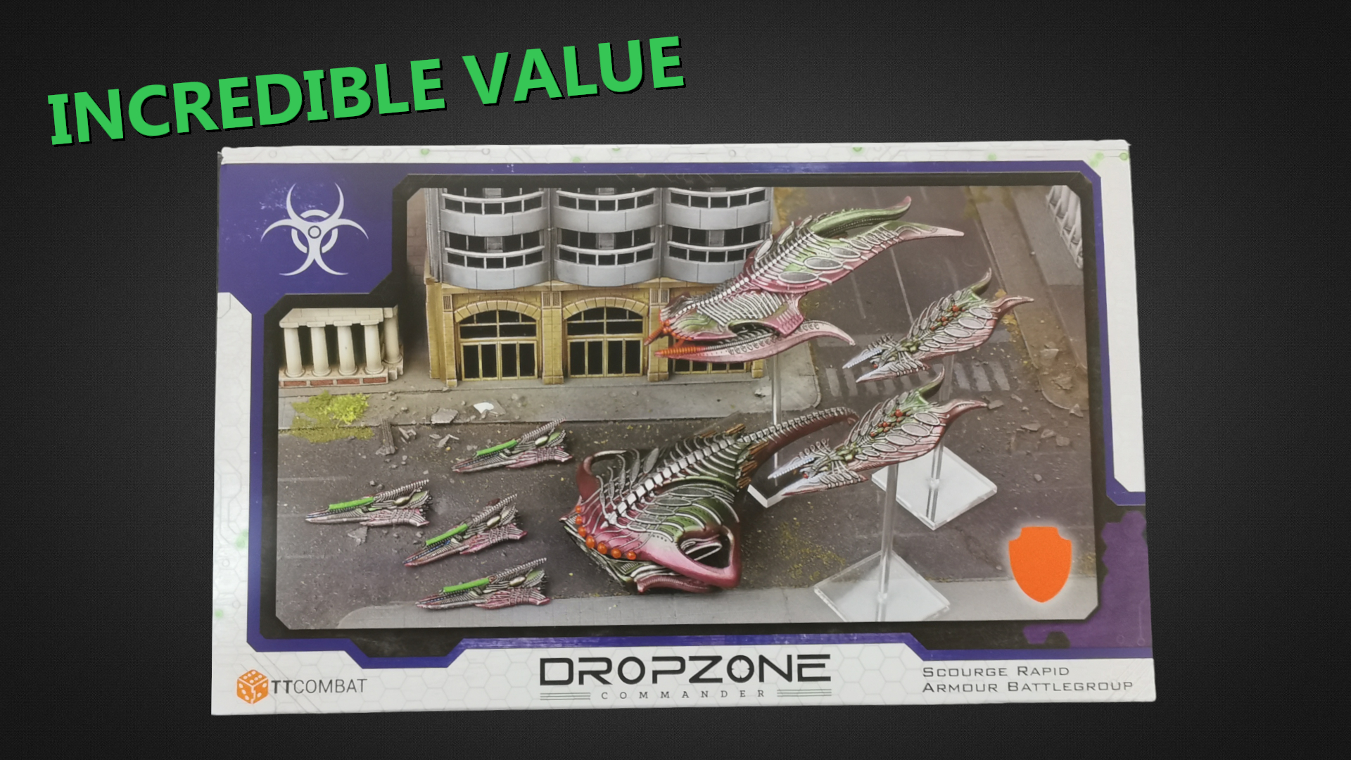 Dropzone Commander: Scourge Rapid Armour Battlegroup Unboxing ...