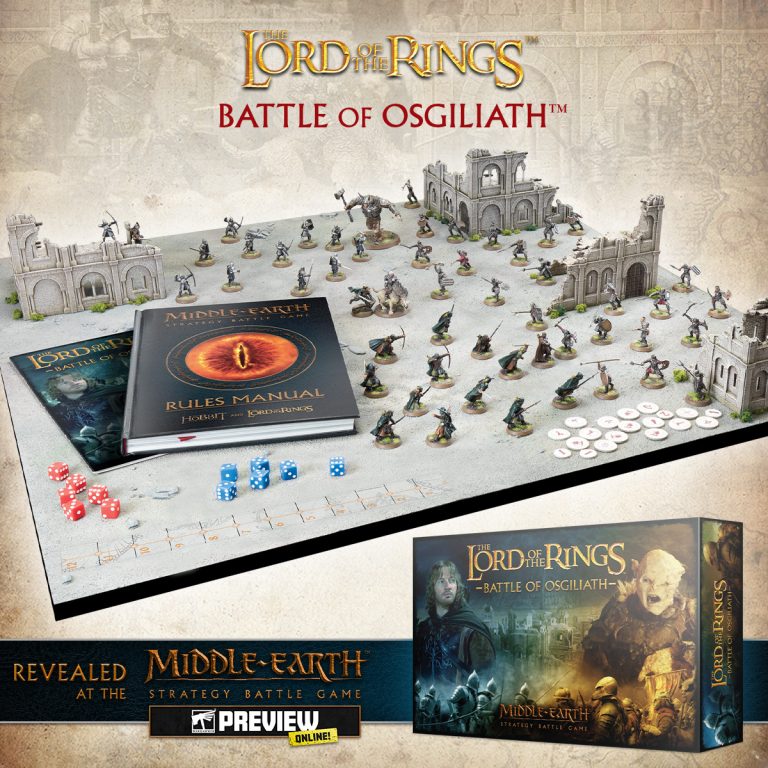 New Middle-earth Strategy Battle Game Starter Set & More! – OnTableTop ...