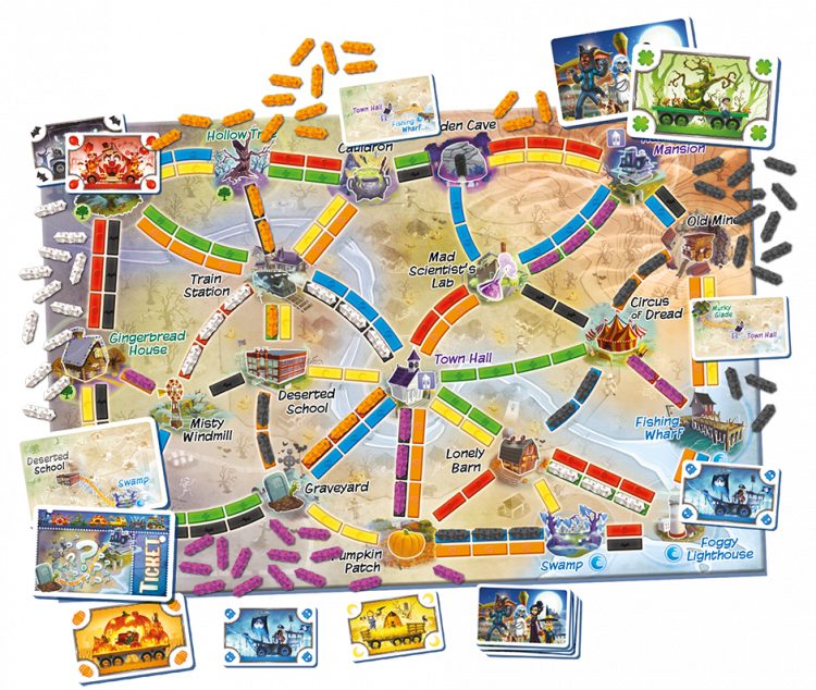 All Aboard The Ghost Train! Ticket To Ride’s Halloween Journey ...