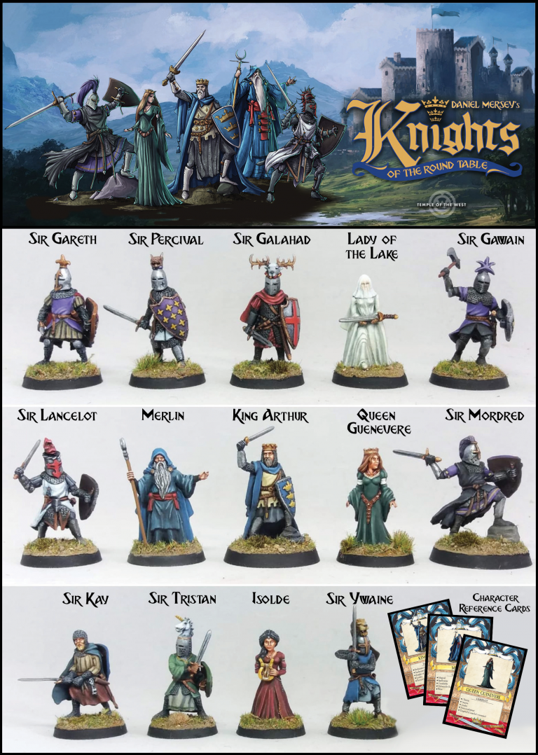 Temple Of The West Releasing 28mm Arthurian Miniatures Soon ...