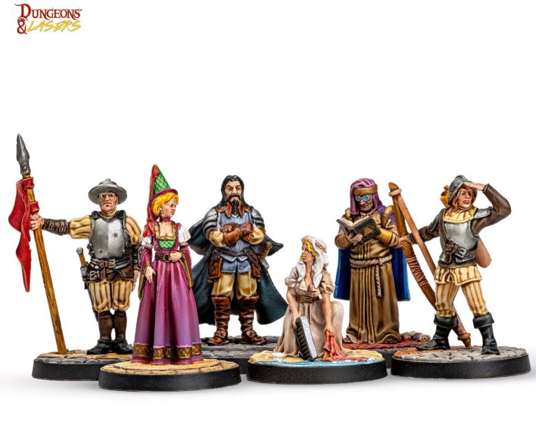 Dungeons & Lasers Massive Townsfolk Set Coming Soon – OnTableTop – Home ...