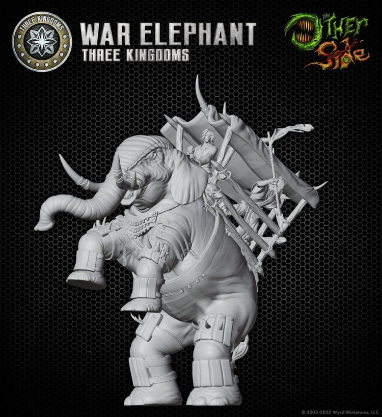 A Mighty War Elephant Stomps Into Wyrd’s The Other Side – OnTableTop ...